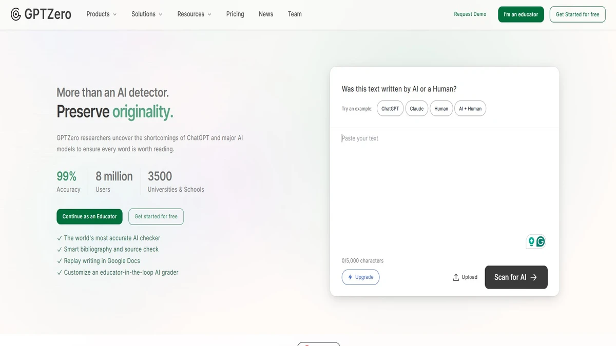 Unveiling gptzero: The Future of AI Detection