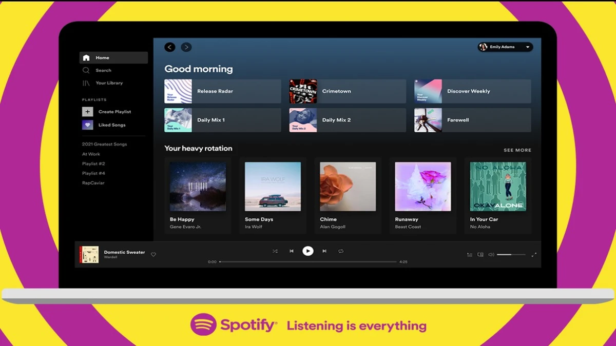 Spotify Web Player: Your Browser is Your Jukebox