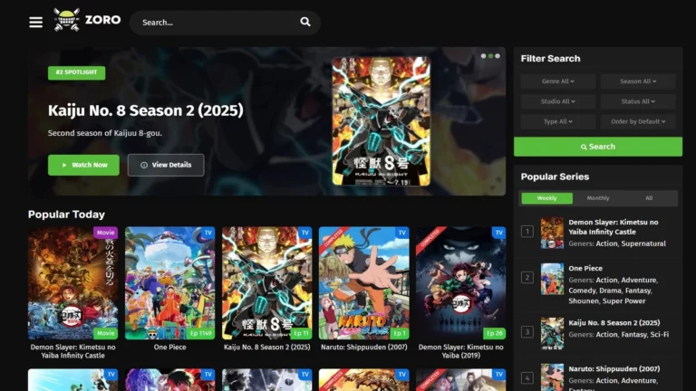 Endless Adventures with zoro tv: The Ultimate Anime Streaming Hub